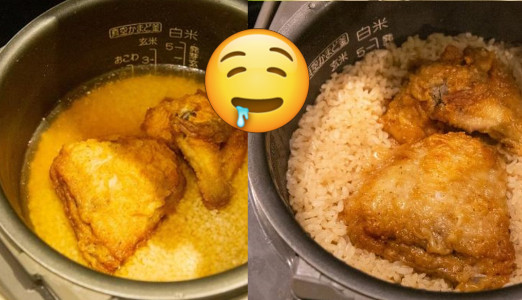 Viral, Masak Nasi Dicampur Ayam KFC, Hasilnya Dijamin Bikin Ngiler - TIKTAK.ID