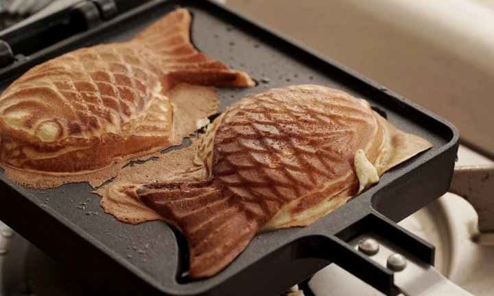 Resep Bungeoppang, Waffle Bentuk Ikan Isi Kacang Merah - TIKTAK.ID