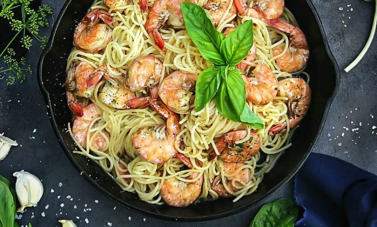 Begini Cara Membuat Spaghetti Aglio e Olio Udang ala Restoran dengan ...