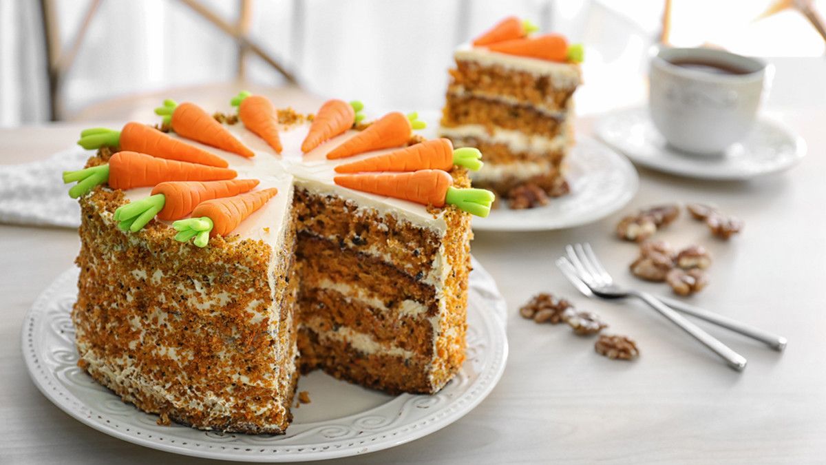 Resep Carrot Cake, Lezat dan Kaya Gizi - TIKTAK.ID