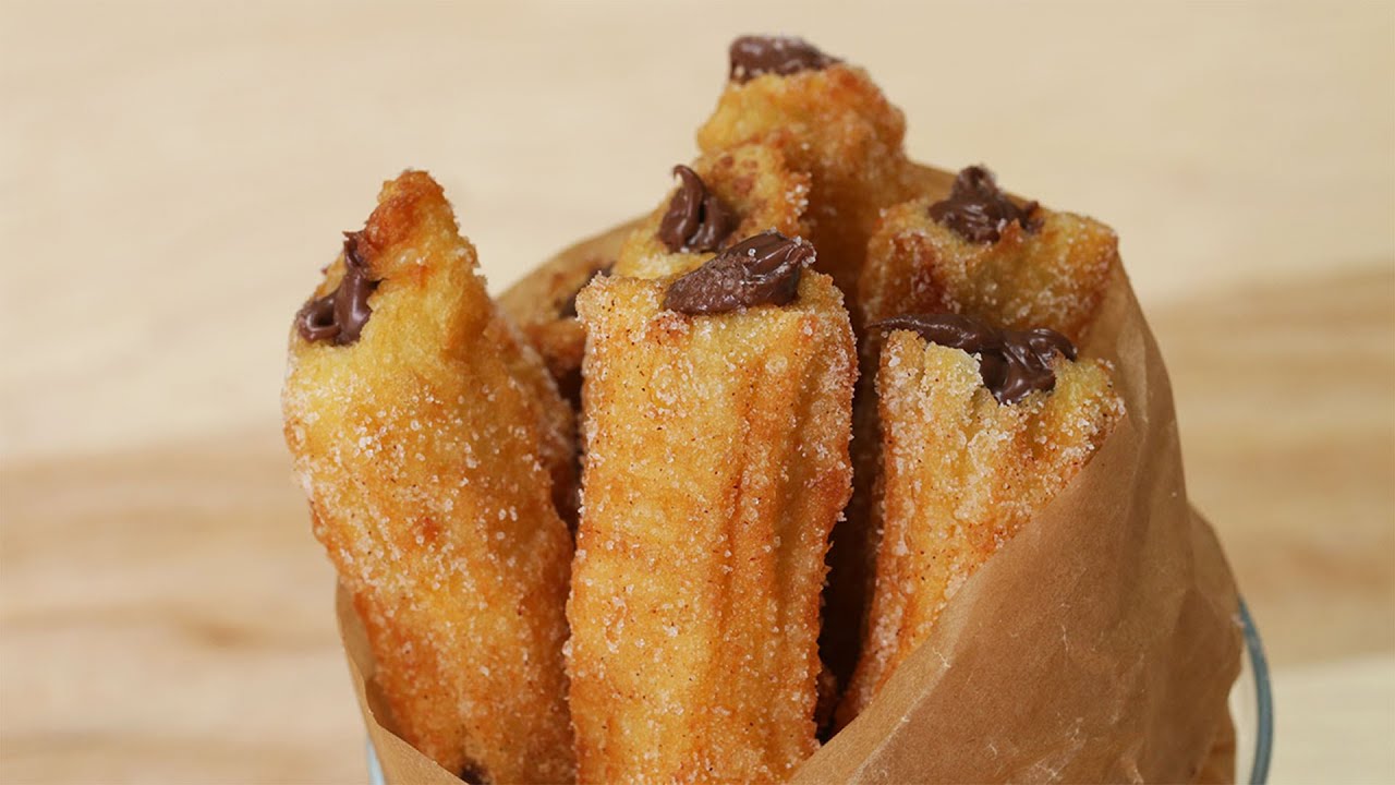 Resep Churros dengan Cokelat Leleh - TIKTAK.ID