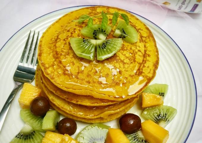 Resep Pancake Labu Kuning untuk Sarapan - TIKTAK.ID