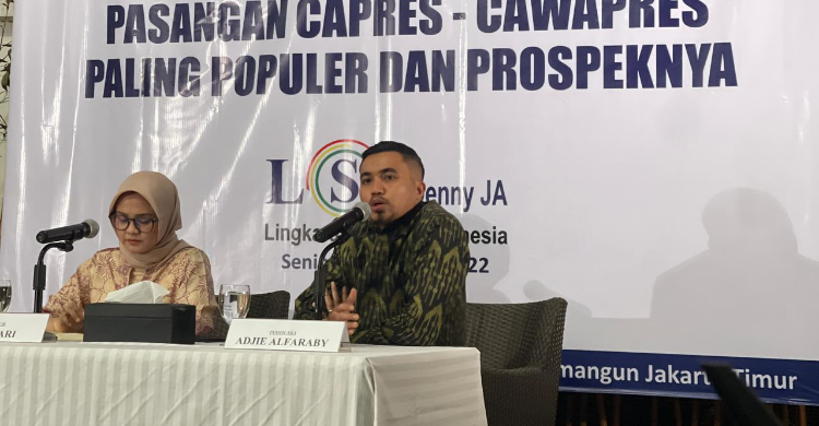 Paslon Ini yang Bisa Kalahkan Duet Anies-AHY Menurut Survey LSI Denny JA - TIKTAK.ID