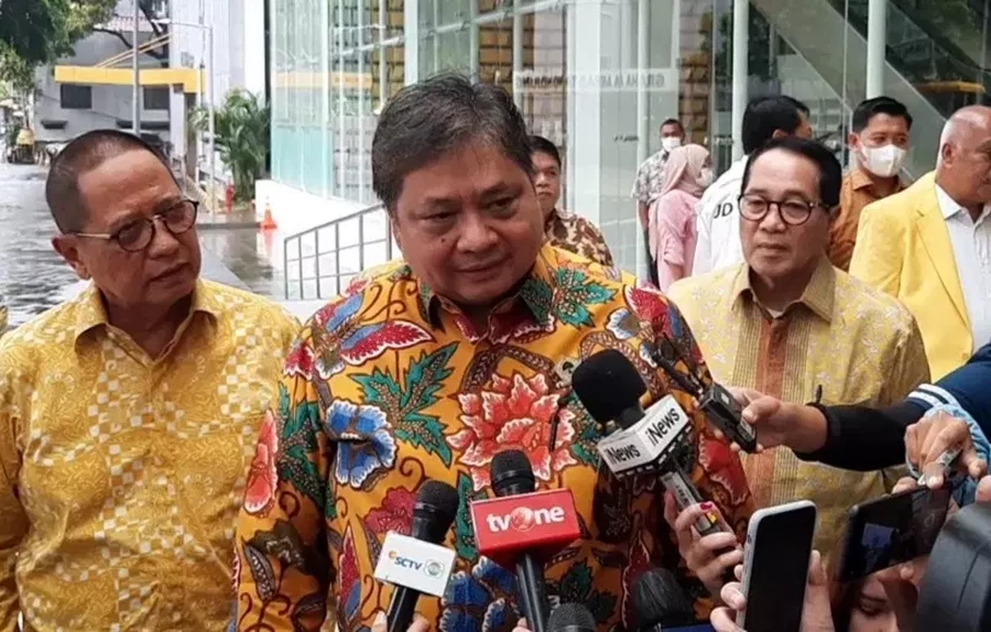 Diisukan Duet Bareng Anies di Pilpres 2024, Airlangga: Nanti Lihat Saja - TIKTAK.ID