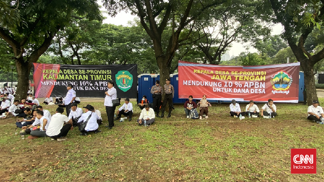 Kumpul di GBK, Ribuan Kepala Desa Tuntut Jokowi Naikkan Dana Desa ...